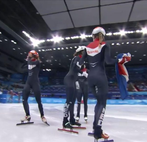 The gold medal winning Dutch short track speedskating team - Hottest ...