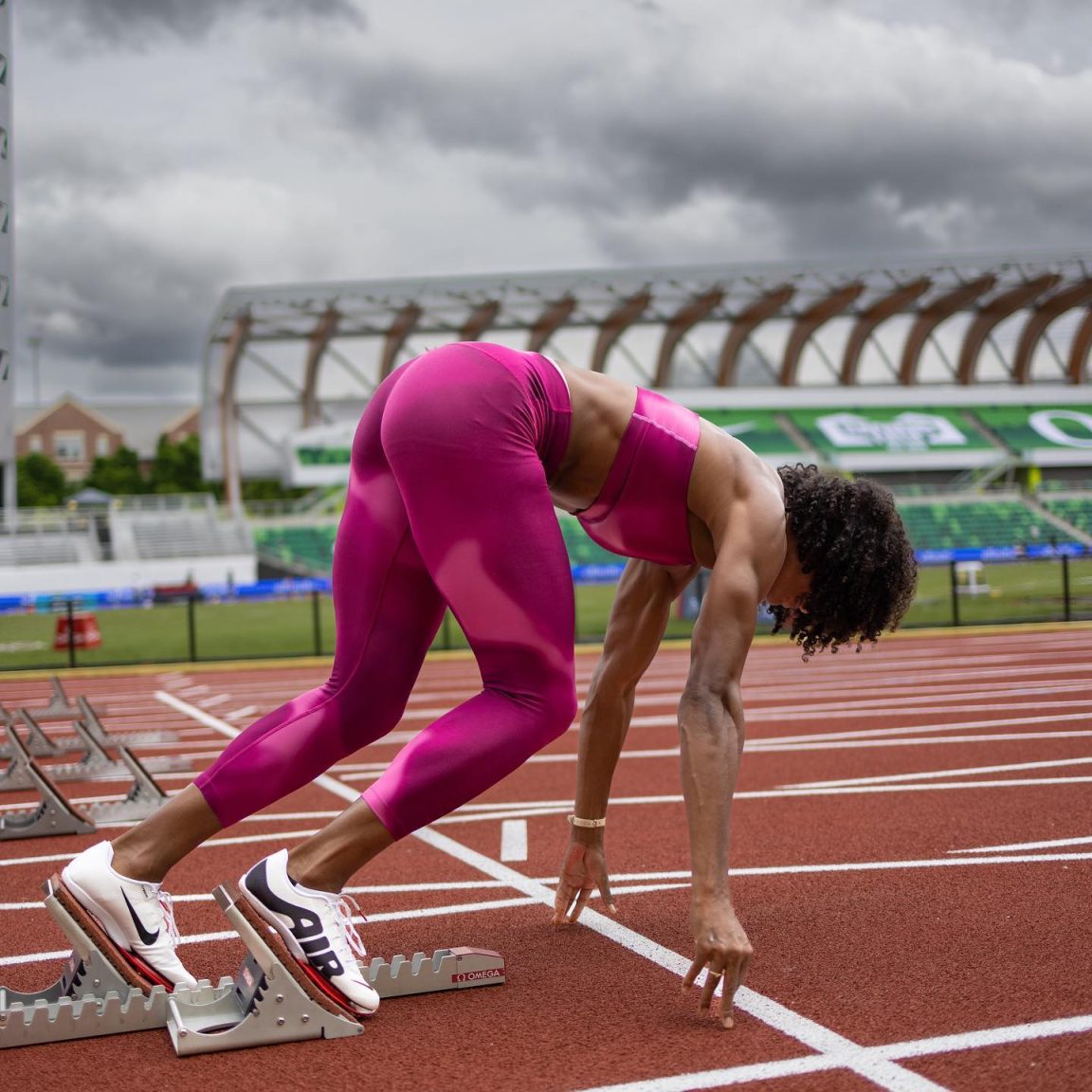 American sprinter Anna Cockrell - Hottest Female Athletes