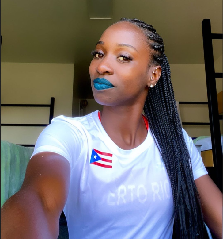 Puerto Rican hurdler Grace Claxton - Hottest Female Athletes