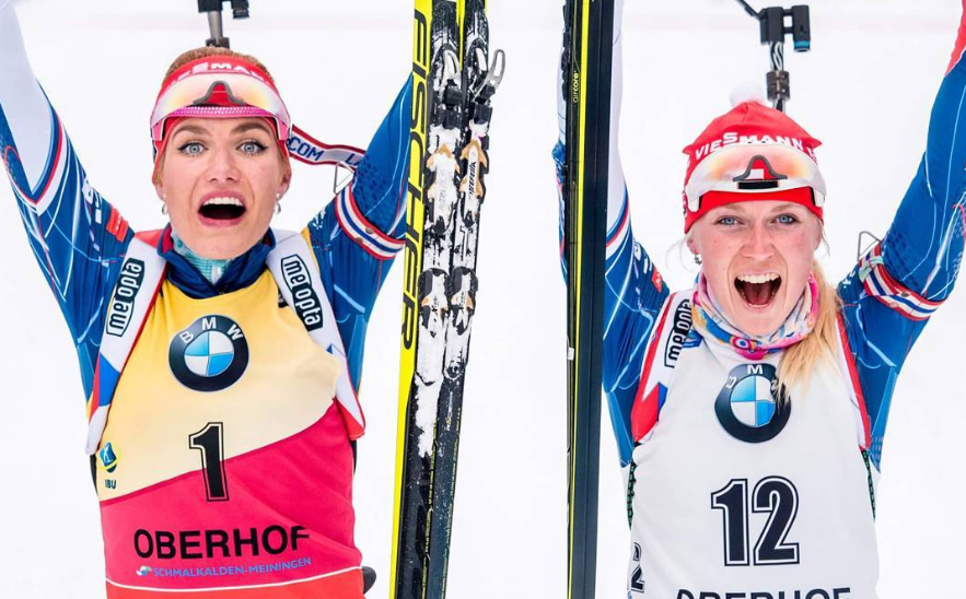 Gabriela Soukalova and Eva Puskarcikova - Hottest Female Athletes
