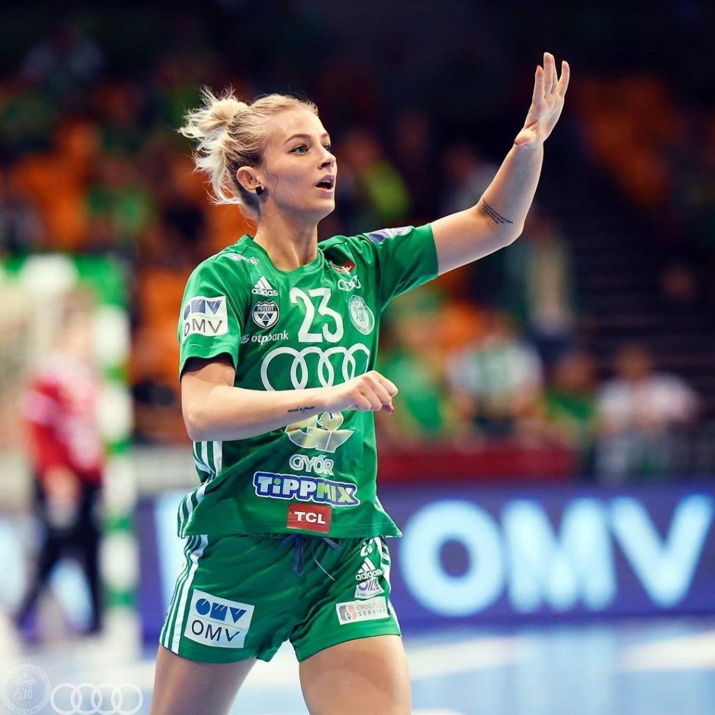 Hungarian handball player Csenge Fodor - Hottest Female Athletes