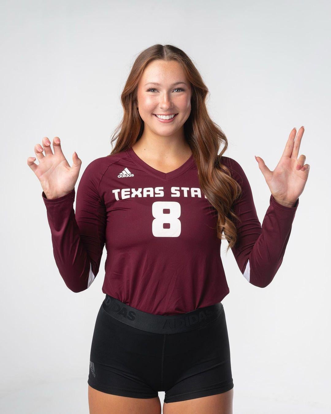 Jillian Slaughter: Texas State University 🏐 🥛 🔥 - Hottest Female Athletes