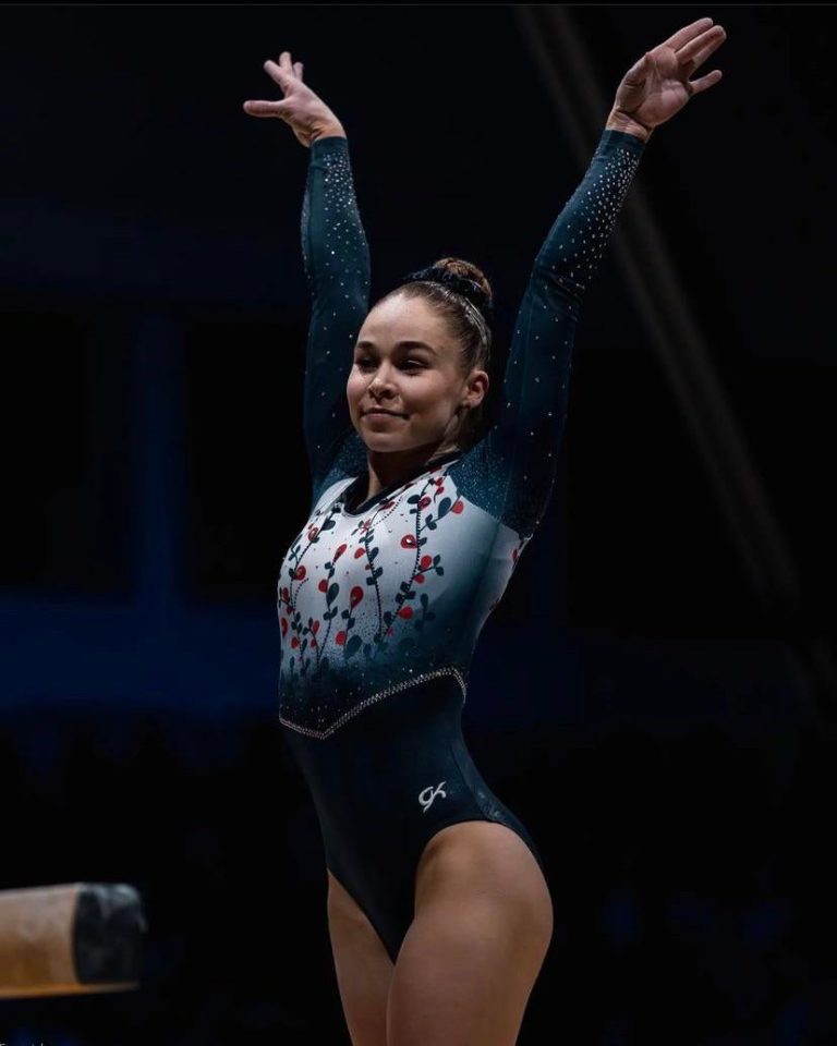 Dutch elite gymnast Eythora Thorsdottir - Hottest Female Athletes
