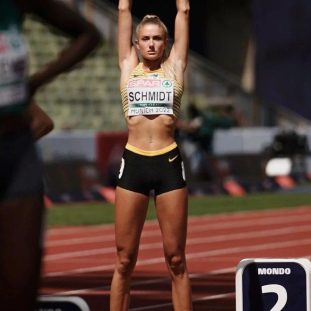 Latvian javelin thrower Līna Mūze - Hottest Female Athletes