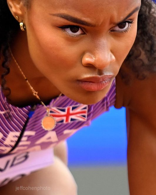 English sprinter Imani Lara-Lansiquot - Hottest Female Athletes