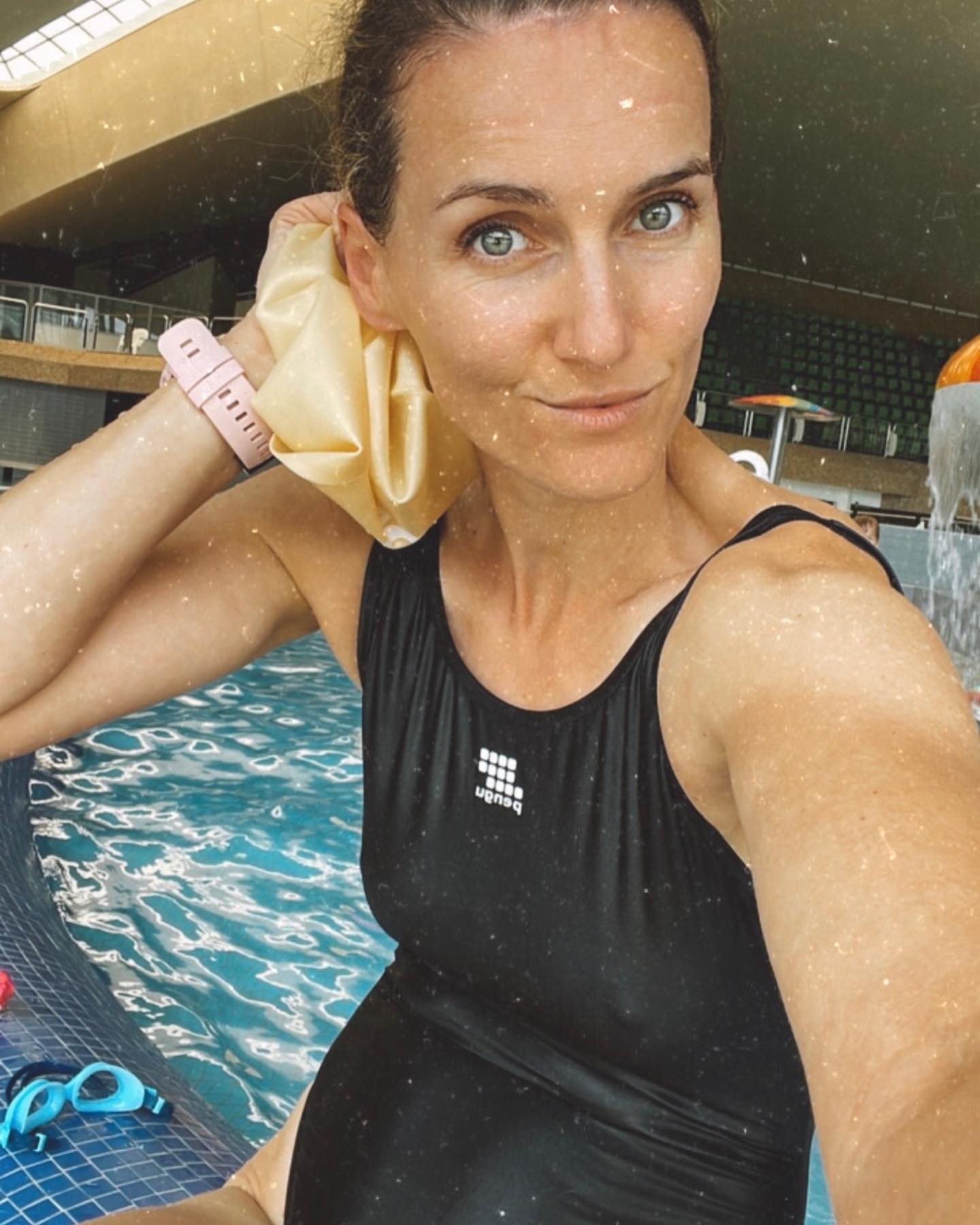 Black Pengu swimsuit - Hottest Female Athletes