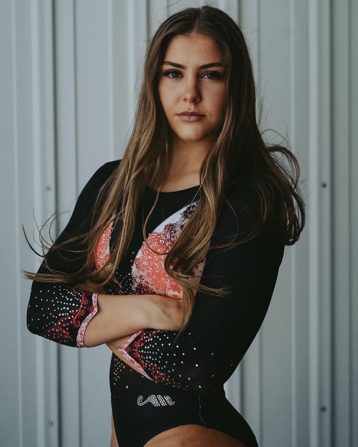Halle Rourke (artistic gymnast - University of Nebraska–Lincoln) 🇺🇸 ...