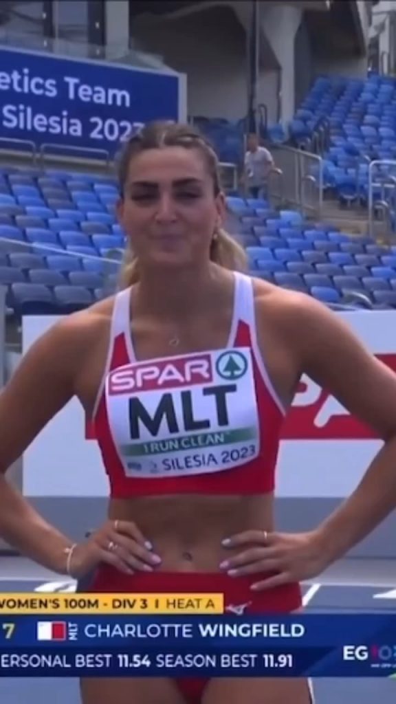 Charlotte Wingfield - Maltese Sprinter - Hottest Female Athletes
