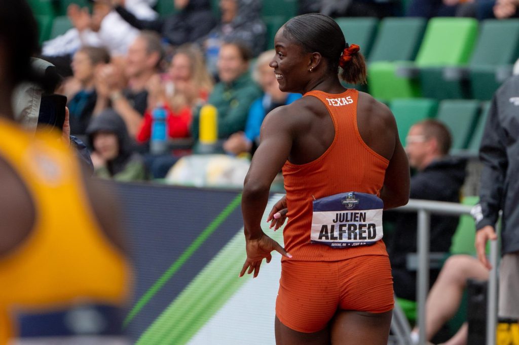 Saint Lucian sprinter Julien Alfred - Hottest Female Athletes