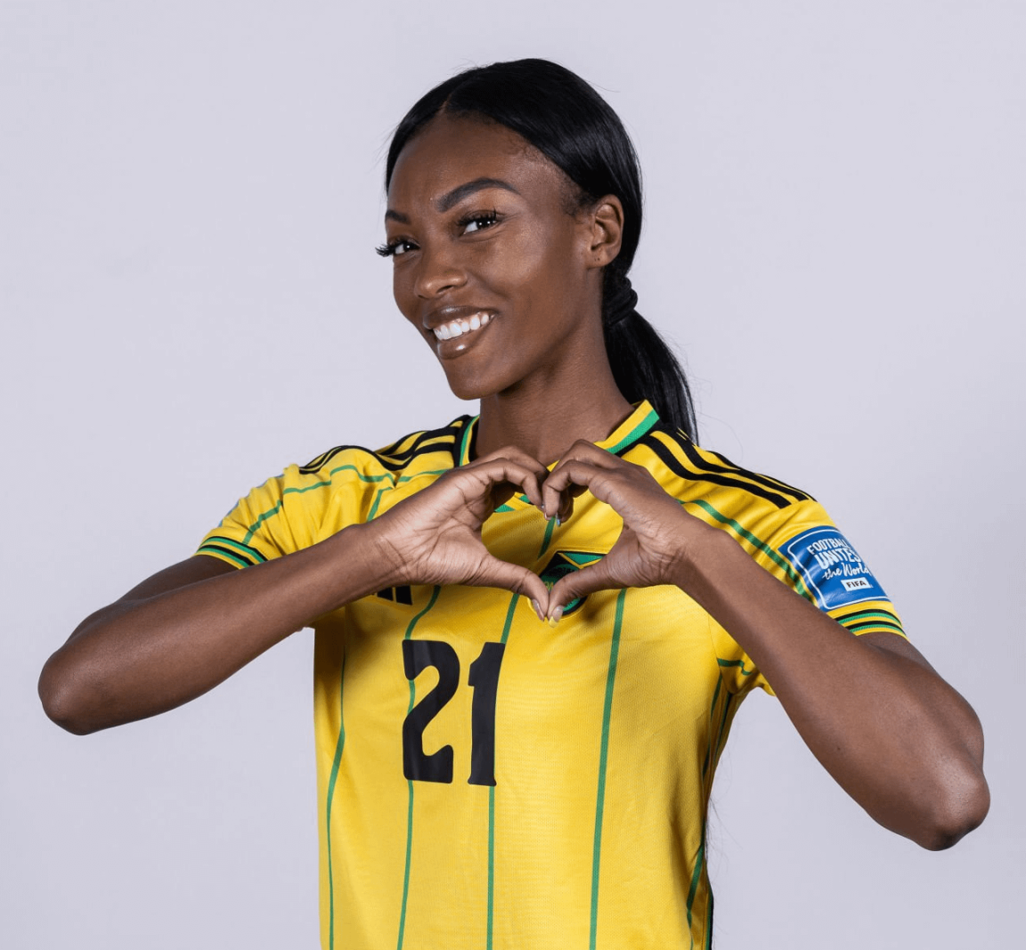 Jamaican soccer player Cheyna Matthews - Hottest Female Athletes