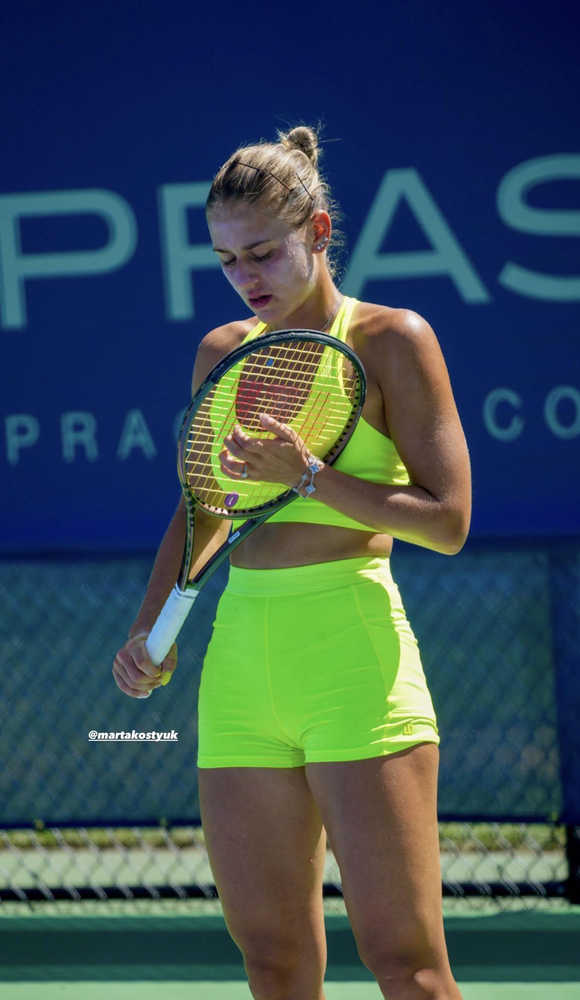 Marta Kostyuk Tennis Player 🇺🇦 Hottest Female Athletes