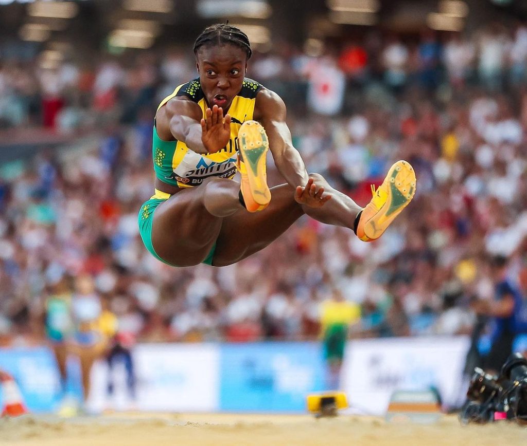 Jamaican long jumper Ackelia Smith - Hottest Female Athletes