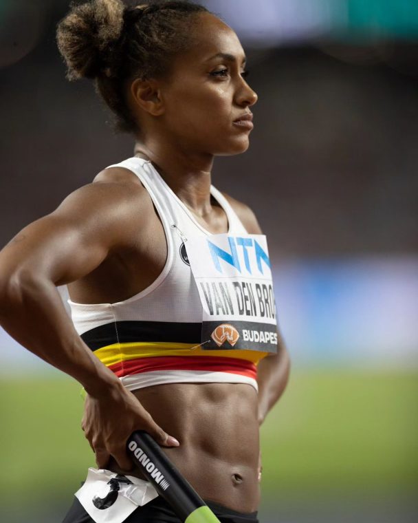 Belgian sprinter Naomi Van Den Broeck - Hottest Female Athletes