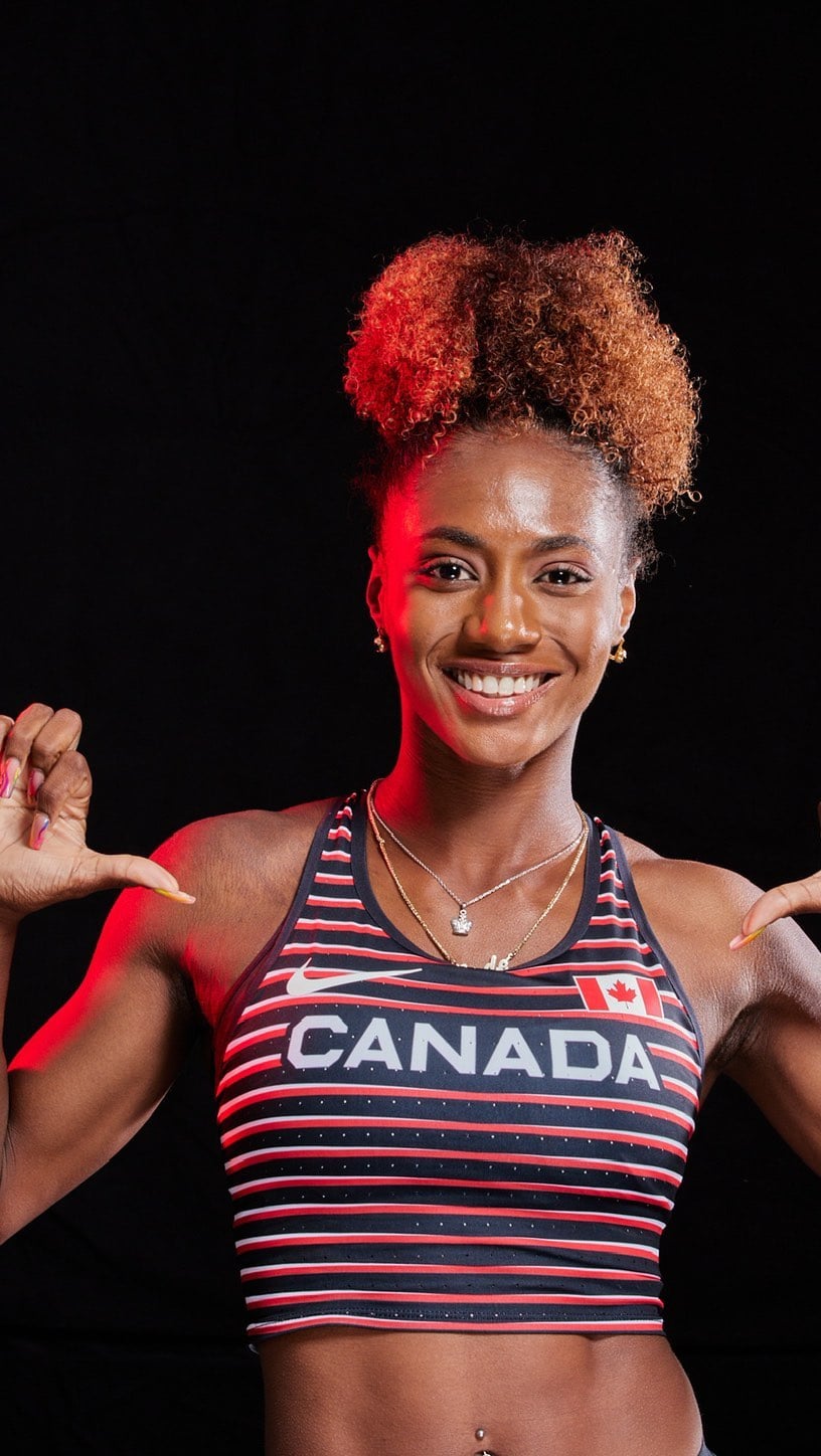 Canadia sprinter Sade McCreath - Hottest Female Athletes