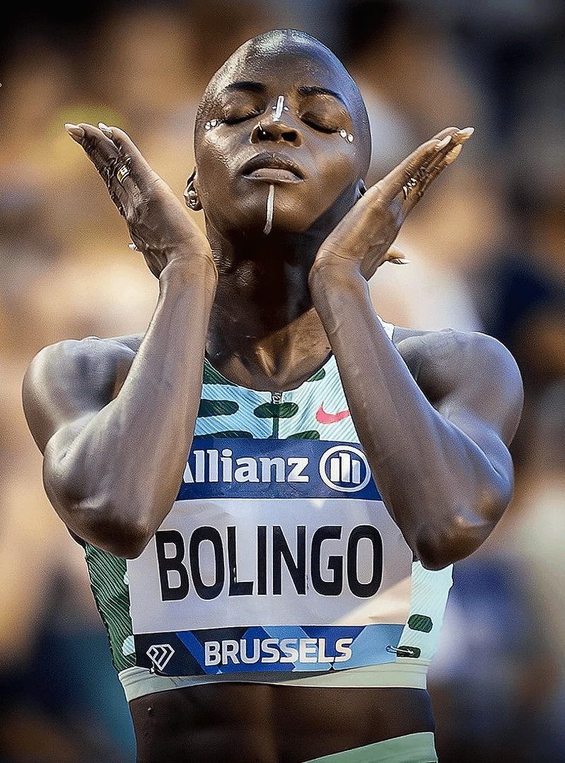 Belgian sprinter Cynthia Bolingo - Hottest Female Athletes