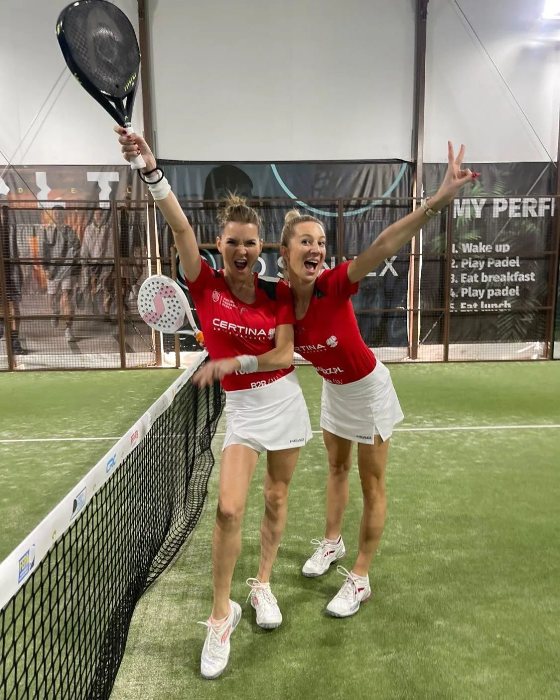 Aga Radwanska & Marta Domachowska - Polish Pro Tennis Players - Hottest ...