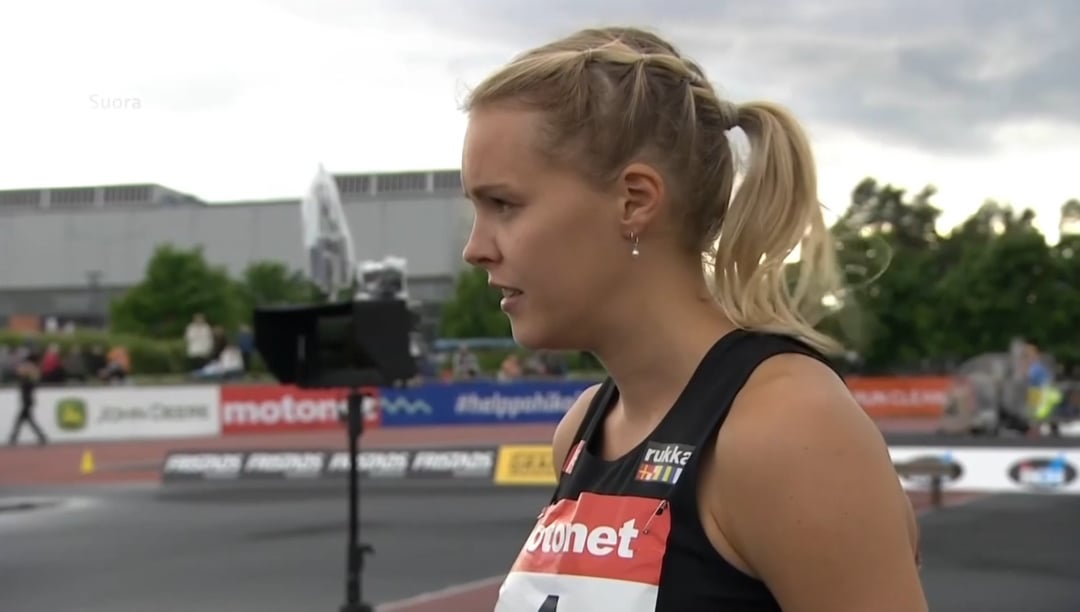 Finnish sprinter Anniina Kortetmaa - Hottest Female Athletes