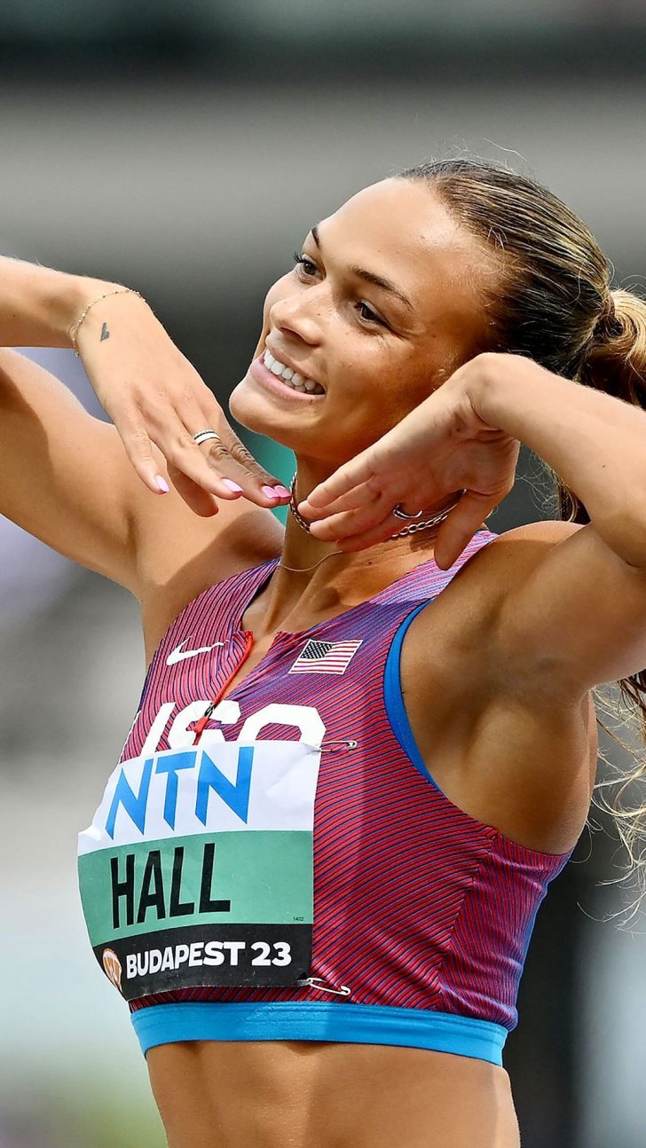 American heptathlete Anna Hall - Hottest Female Athletes