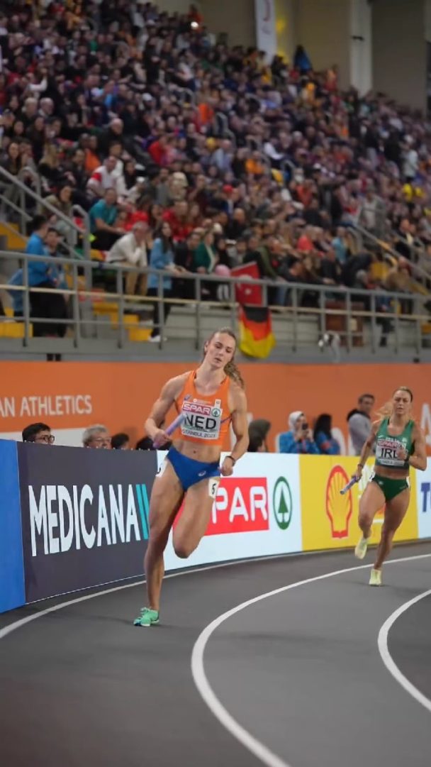 Lieke Klaver, Femke Bol and the Dutch relay team - Hottest Female Athletes