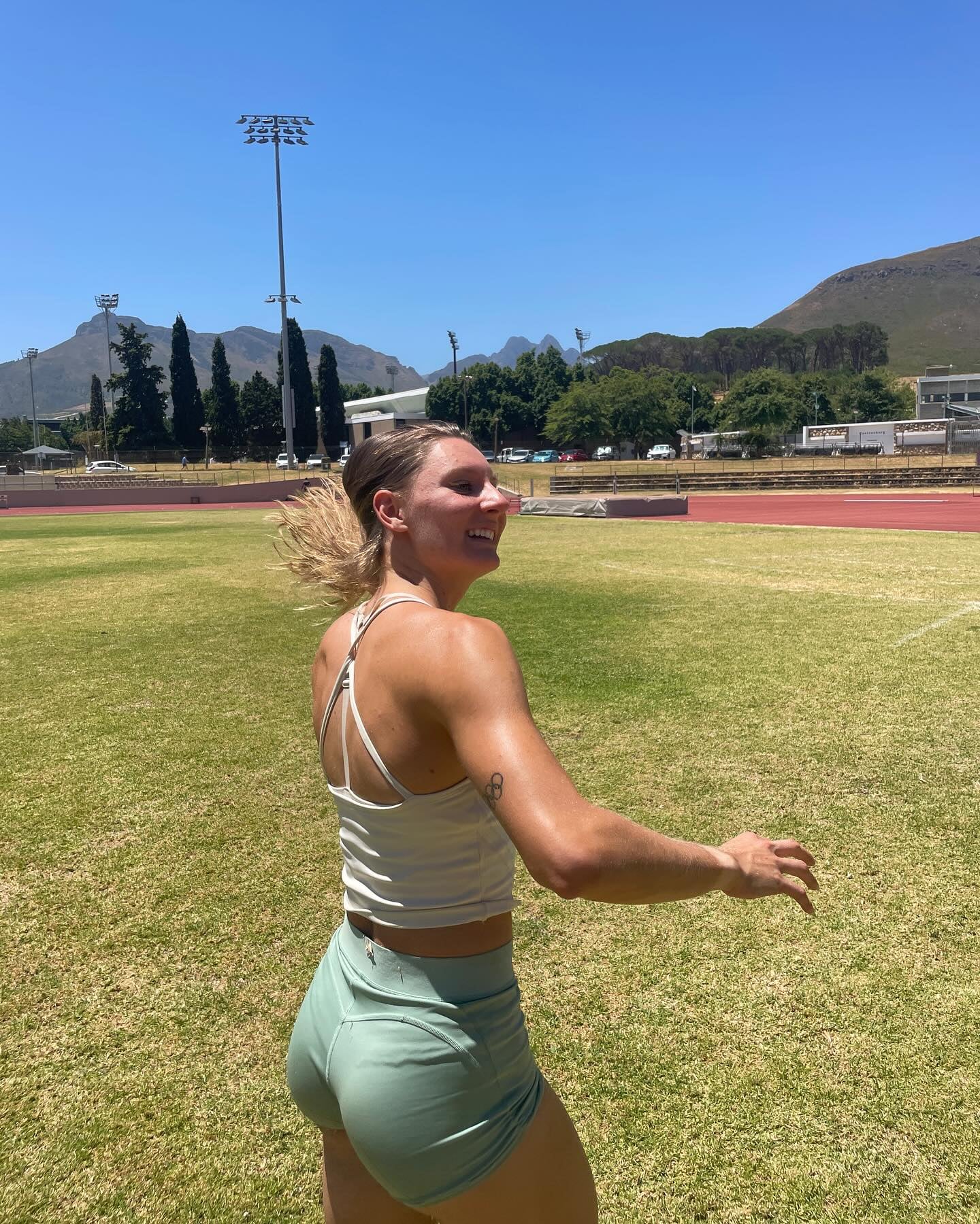 Ajla del Ponte - swiss sprinter - Hottest Female Athletes