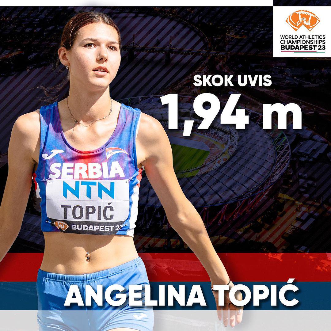 Angelina Topić - Serbian High Jumper - Hottest Female Athletes