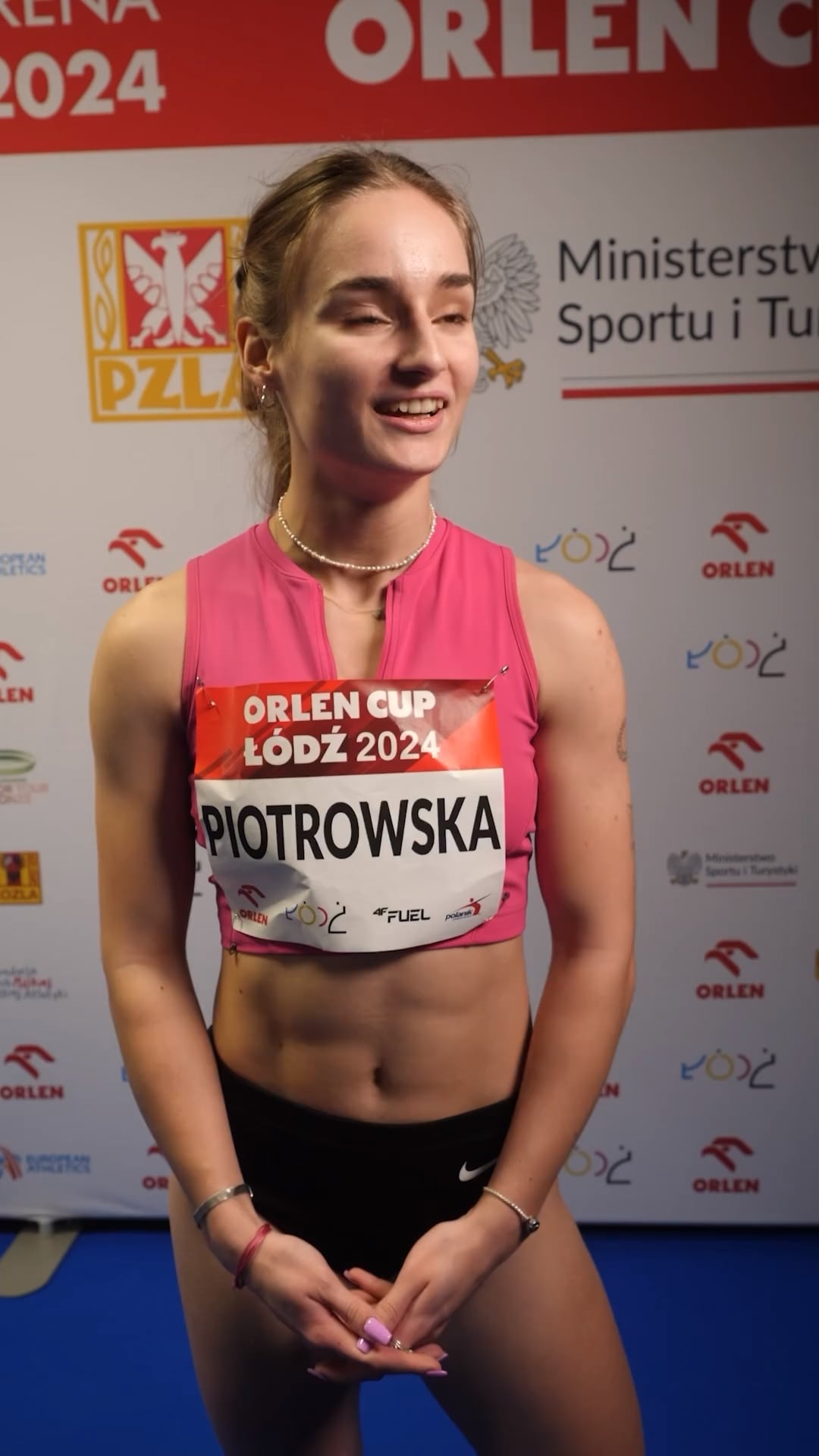 Polish sprinter Aleksandra Piotrowska - Hottest Female Athletes