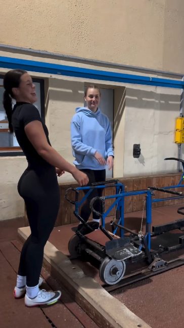 Desi Johnson - Australian track and field athlete and Sarah Blizzard ...