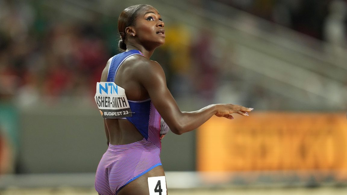 British sprinter Dina Asher-Smith - Hottest Female Athletes