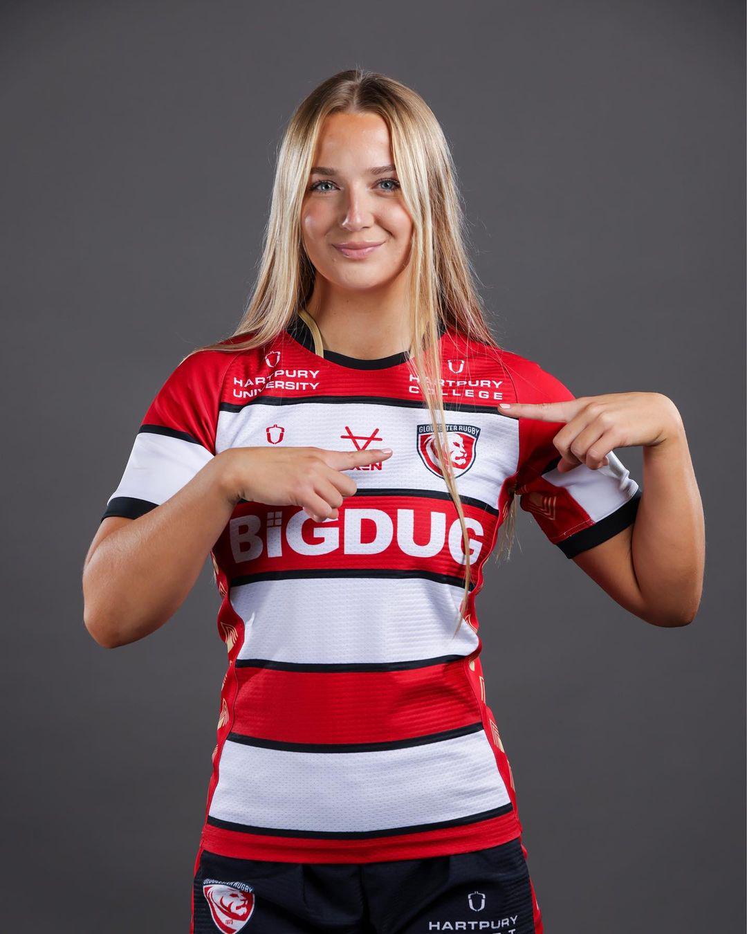 English rugby player Millie Hyett - Hottest Female Athletes