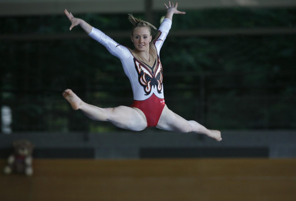 Ariella Kaeselin - former Swiss gymnast - Hottest Female Athletes