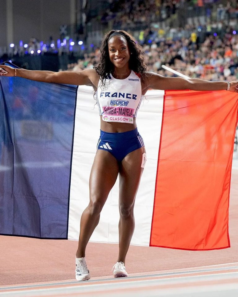 French hurdler Cyréna Samba-Mayela - Hottest Female Athletes