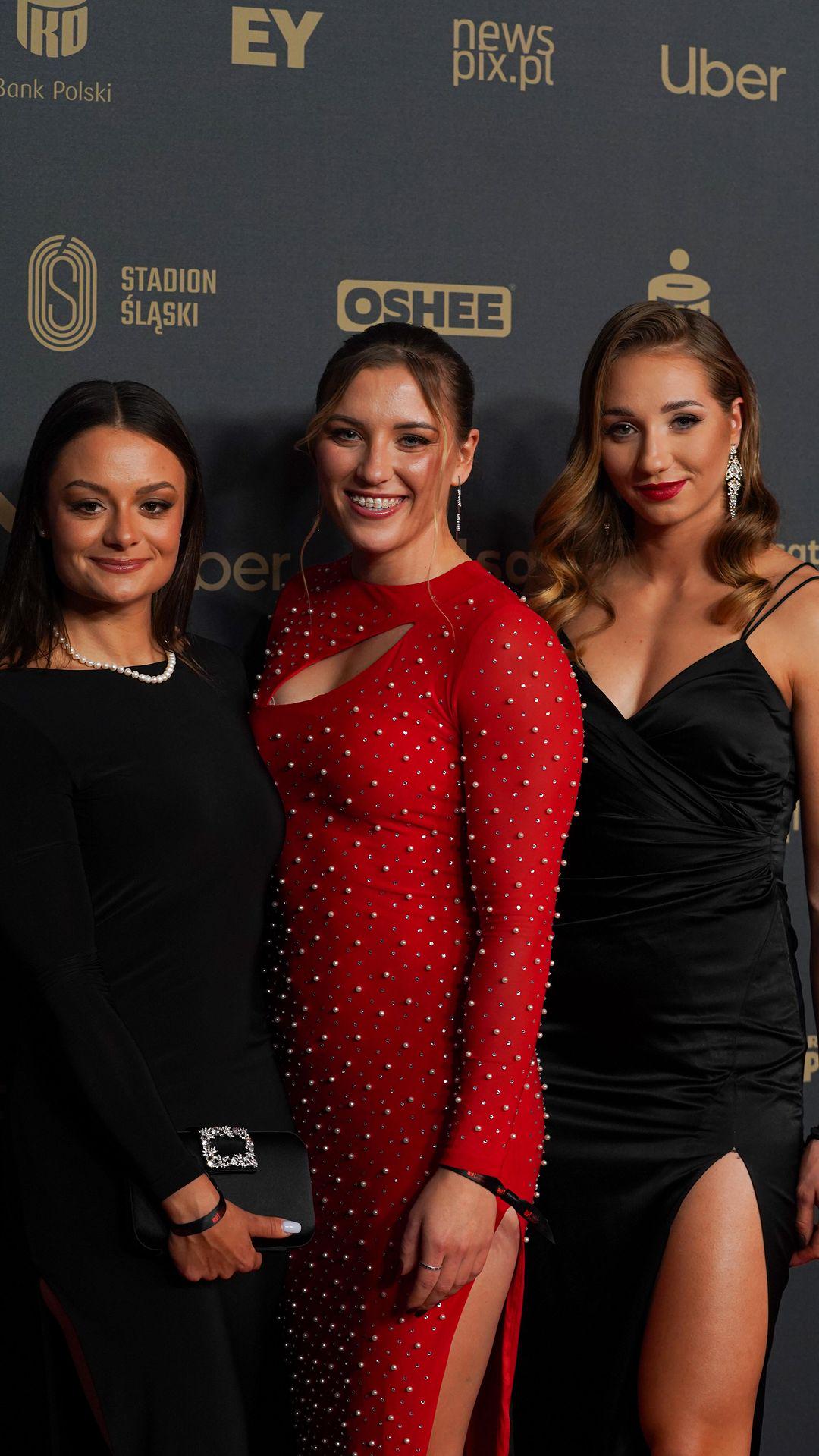 Polish canoeists Martyna Klatt, Helena Wiśniewska and Adrianna Kąkol ...