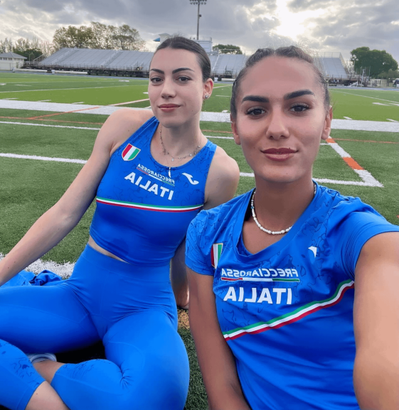 Italian sprinters Alessia Pavese and Dalia Kaddari - Hottest Female ...
