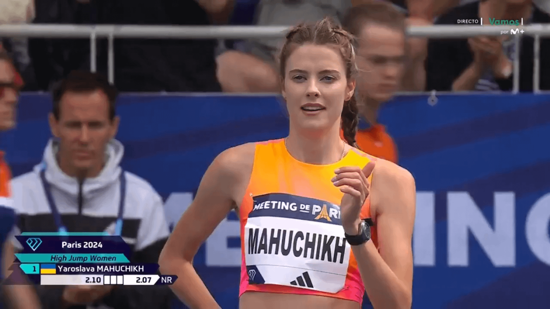 Ukrainian Yaroslava Mahuchikh just broke Kostadinova’s 2.09m World Record which has stood since ...