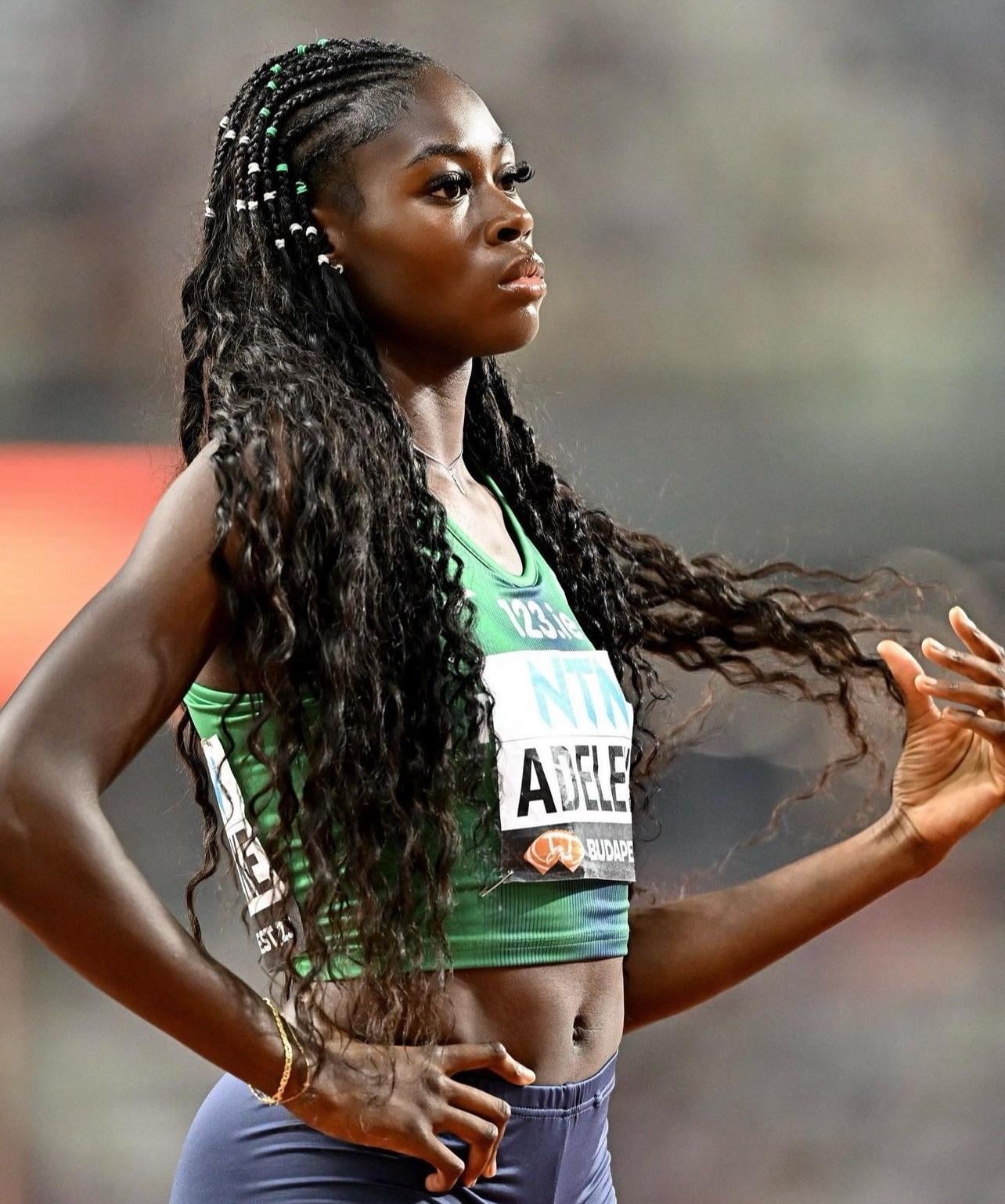 Rhasidat Adeleke - Irish 400m runner - Hottest Female Athletes