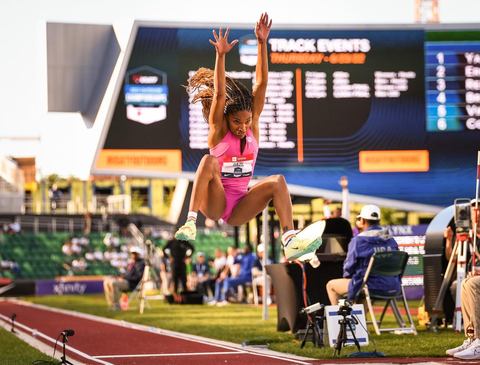 Tara Davis Woodhall - American long jumper - Hottest Female Athletes