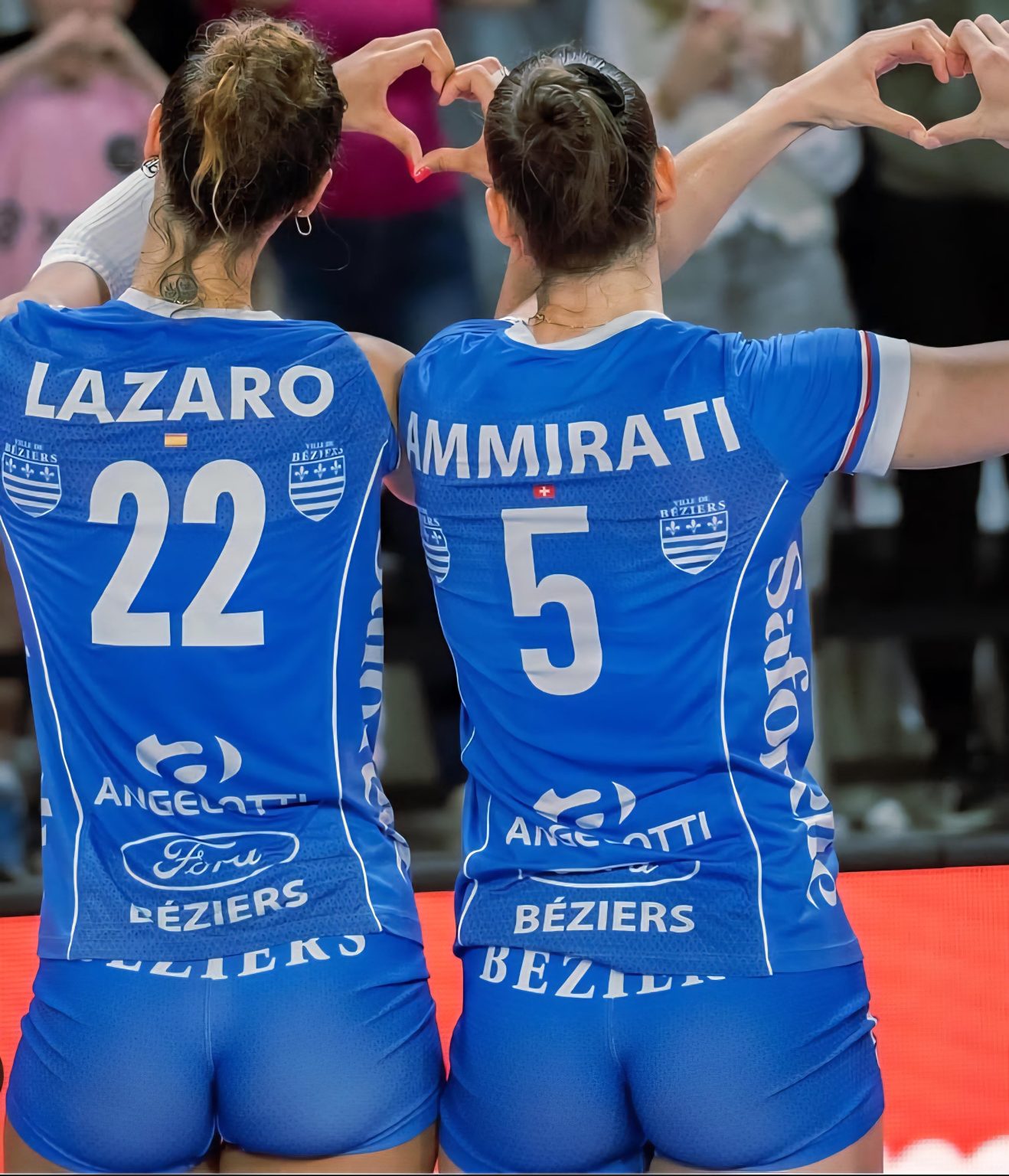 Raquel Lazaro #22 Chiara Ammirati # 5 - Hottest Female Athletes