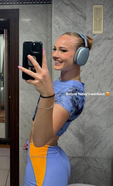 Emma Tainio, Finnish sprinter - Before and after workout - Hottest ...