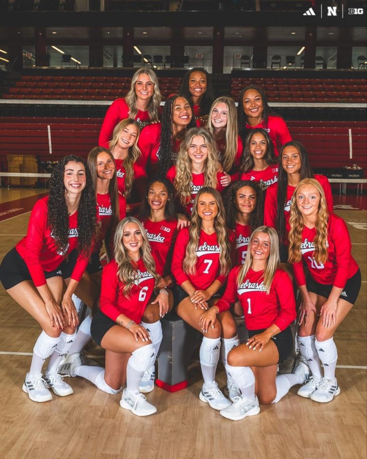 Nebraska Volleyball team 2025-26 - Hottest Female Athletes