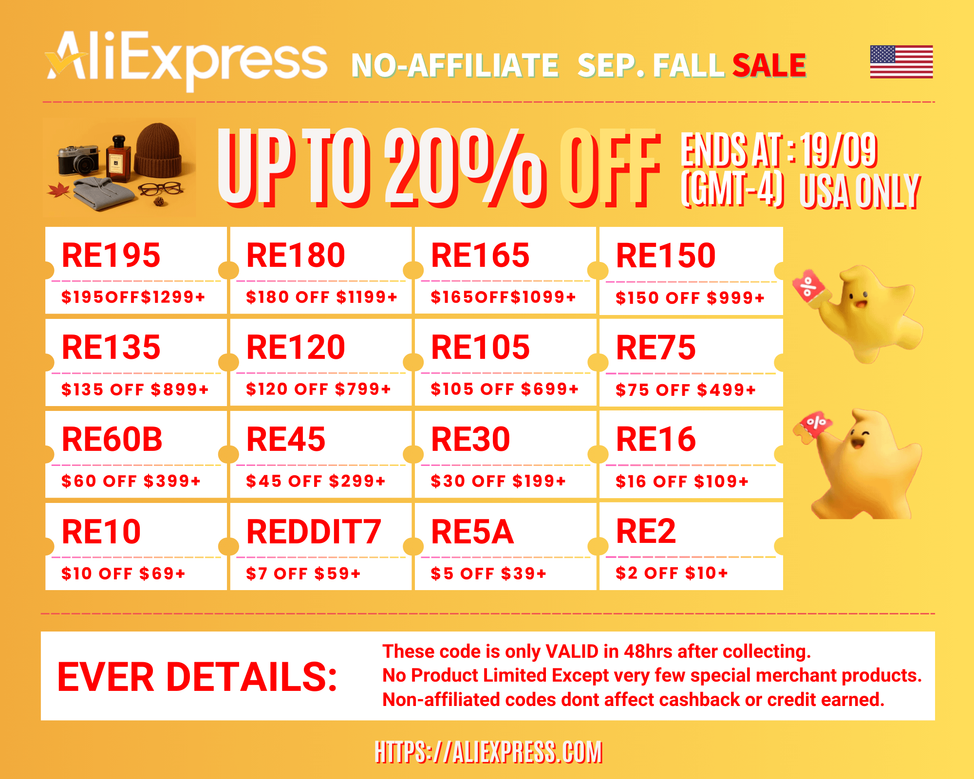 (@tag) Hottest AliExpress September Fall Sale 2025 – Updated Active ...