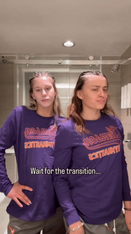 Another Clemson Pre-Meet Transition - Hottest Female Athletes